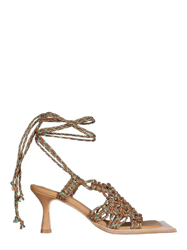MIISTA 35mm Heeled Sandals - Brown