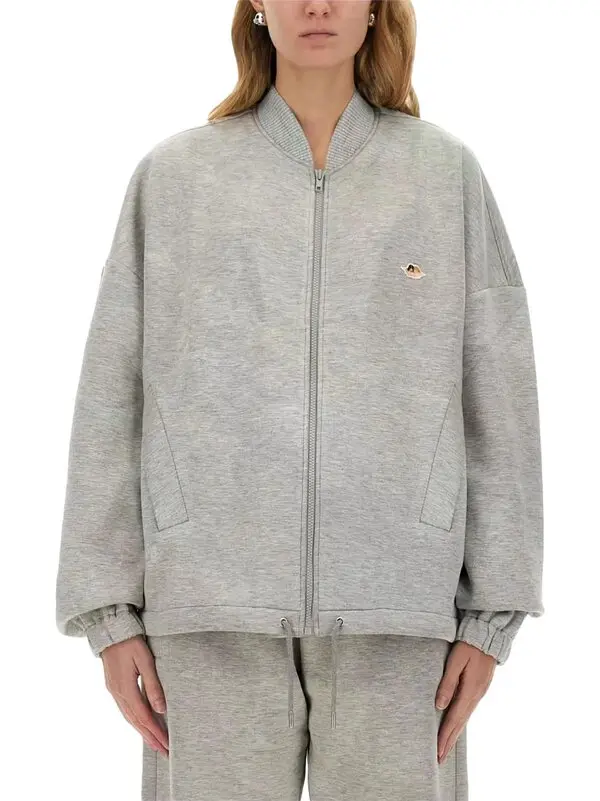 Fiorucci Zip-up Bomber Jacket - Grey