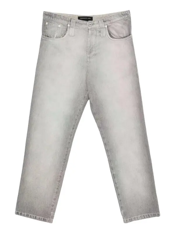 FEDERICO CINA Faded Effect Jeans - Grey