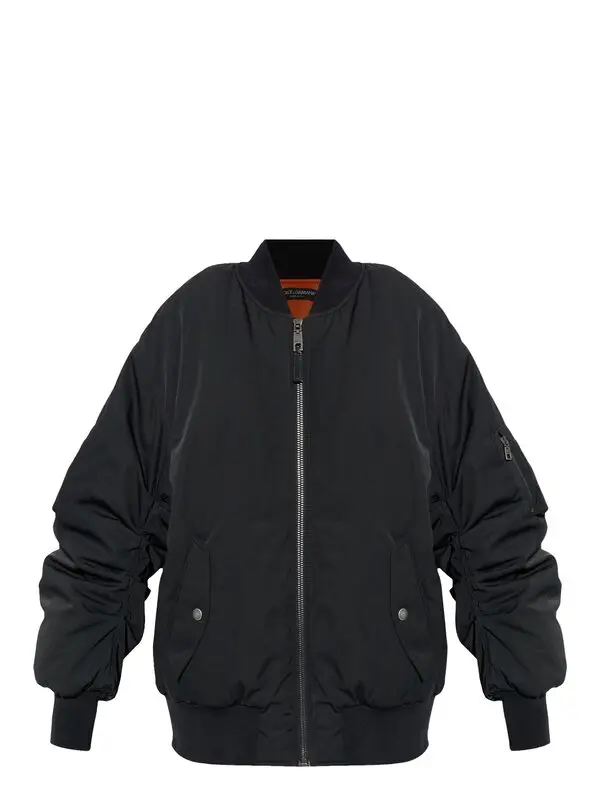 Dolce & Gabbana Oversized Bomber Jacket - Black