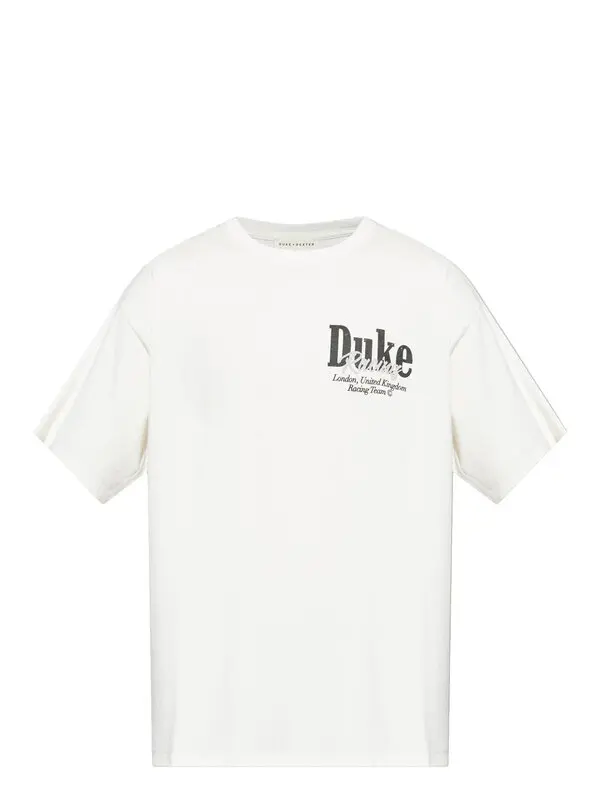 DUKE + DEXTER T-shirt With Logo - White