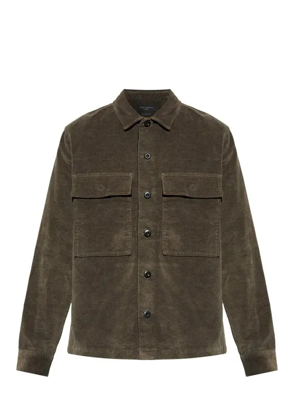 ALLSAINTS Hawker Corduroy Jacket - Brown
