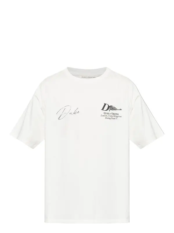 DUKE + DEXTER T-shirt With Logo - White