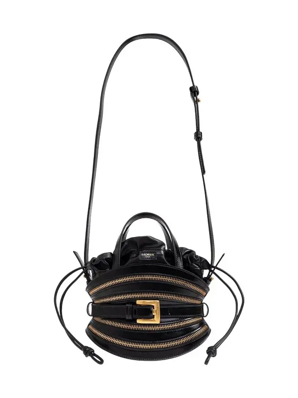 Balmain Shuffle Mini Handbag - Black
