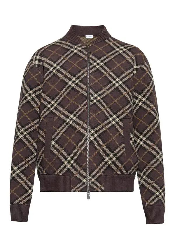 Burberry Gene Cardigan - Brown