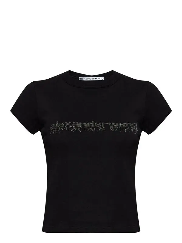 Alexander Wang Logo T-shirt - Black