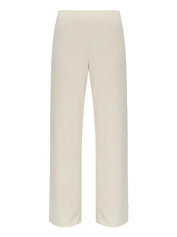 RETHINKIT STUDIOS Ribbed Trousers - Cream