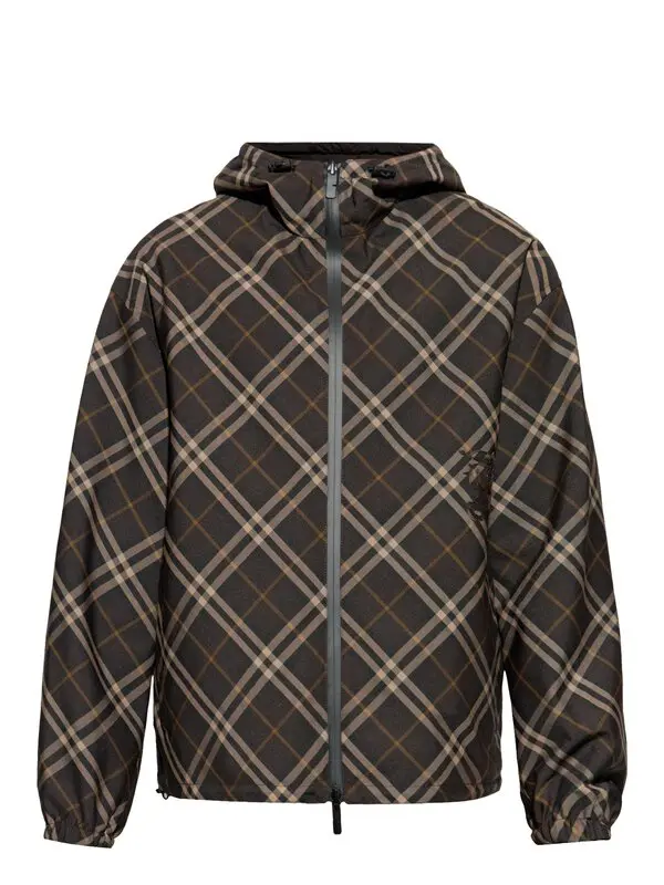 Burberry Reversible "trafford" Jacket - Brown