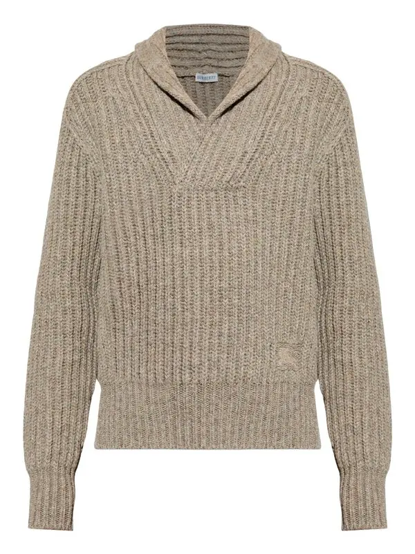 Burberry Wool Sweater - Beige