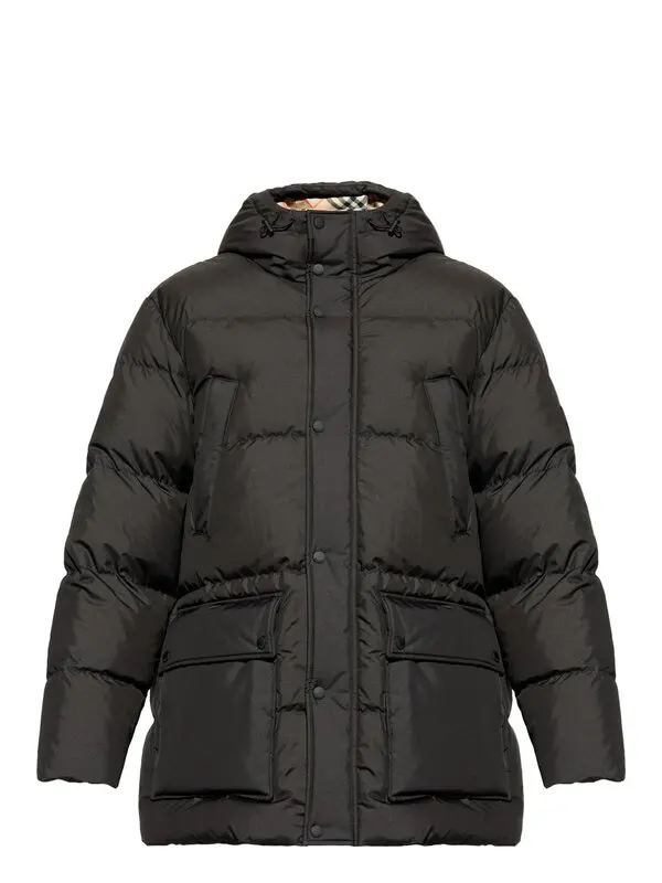 Burberry Burford Quilted Down Jacket - Black