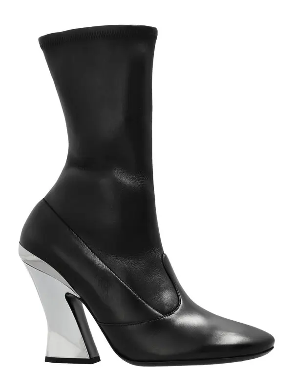Givenchy Heeled Ankle Boots - Black