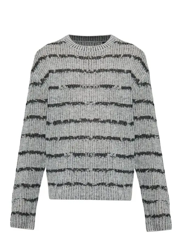 ALLSAINTS Dissolved Sweater - Grey