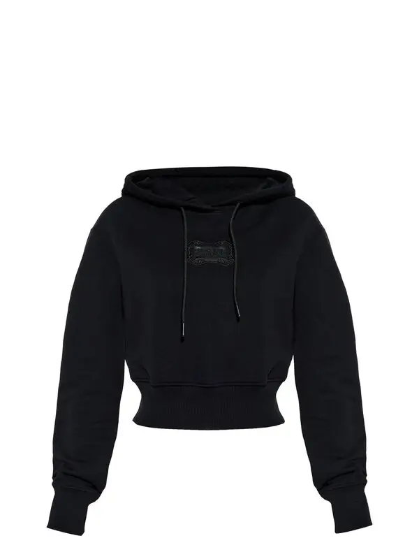 Versace Hooded Sweatshirt - Black