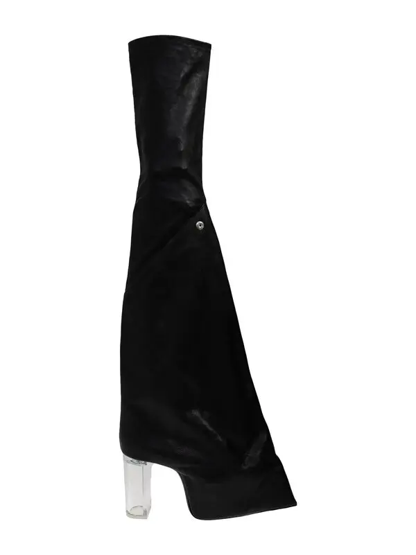 Rick Owens Heeled Over-the-knee Boots - Black