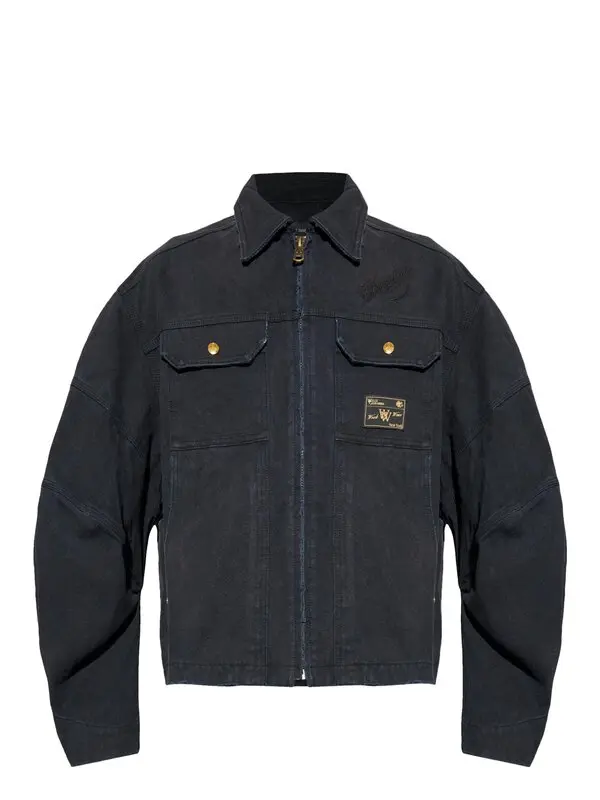 WILLY CHAVARRIA Stockton Work' Denim Jacket - Black