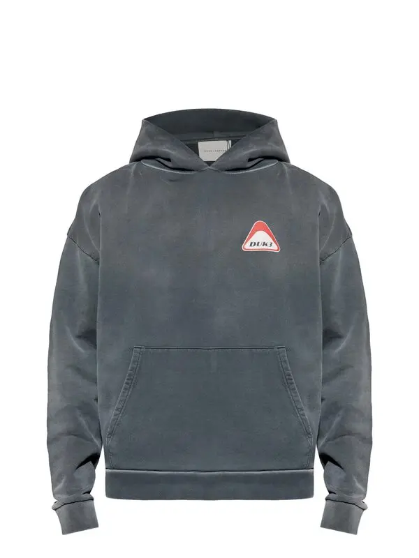 DUKE + DEXTER Sweatshirt With Logo - Grey