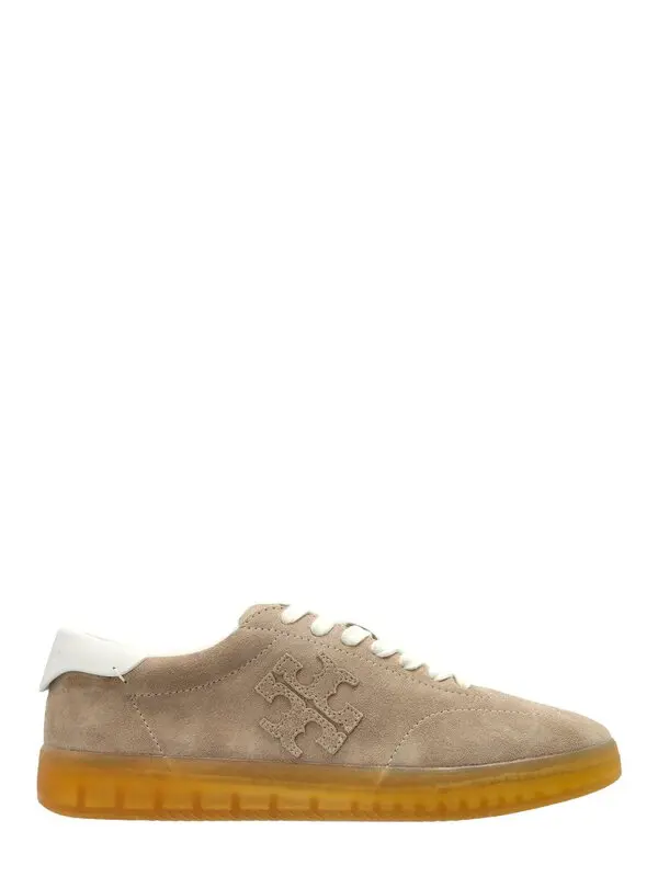 Tory Burch Suede Sneakers - Beige