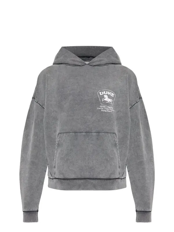 DUKE + DEXTER Sweatshirt With Logo - Grey