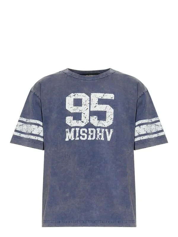MISBHV T-shirt With Logo - Blue