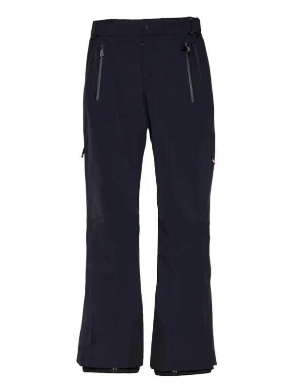 Moncler High Performance Straight Leg Pants - Navy Blue