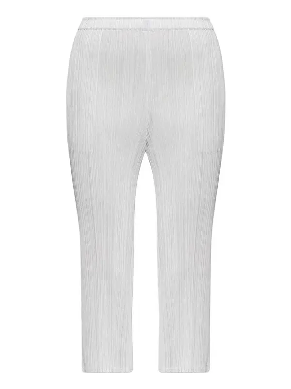 Issey Miyake Pleated Trousers - Grey