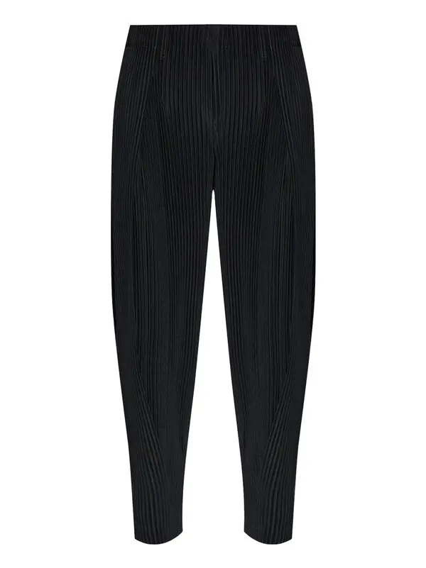 Issey Miyake Pleated Trousers - Black