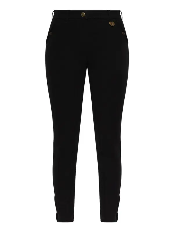 Burberry Slim Fit Trousers - Black