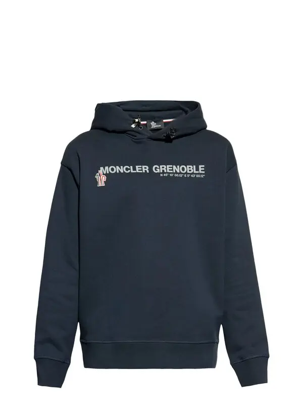 Moncler Apres-ski Hoodie - Navy Blue
