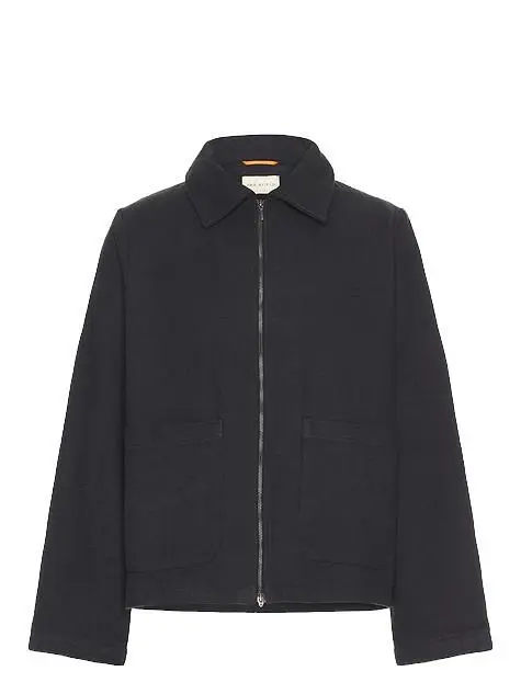 FAR AFIELD Josef Jacket - Navy & Grey