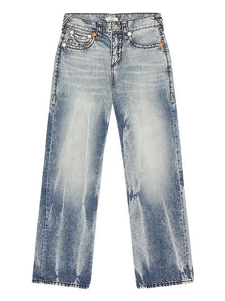True Religion Vinny Super T Flap Jeans - Blue Denim