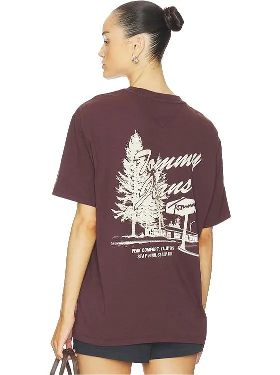 Tommy Hilfiger Novelty Tee - Rich Brown
