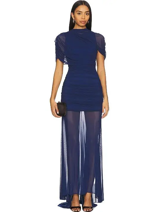 Amanda Uprichard Evianna Gown - Navy