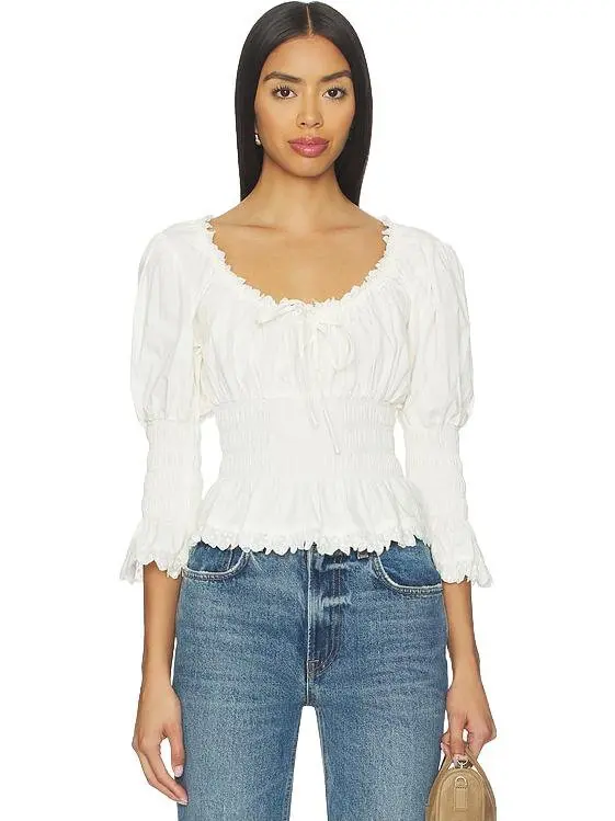 Tularosa Presley Top - Ivory