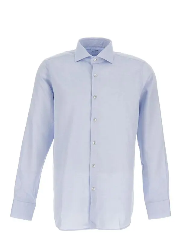 BAGUTTA Brando Classic Shirt - Sky Blue