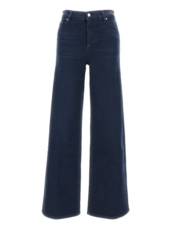 FRAME Le Slim Palazzo Jeans - Blue