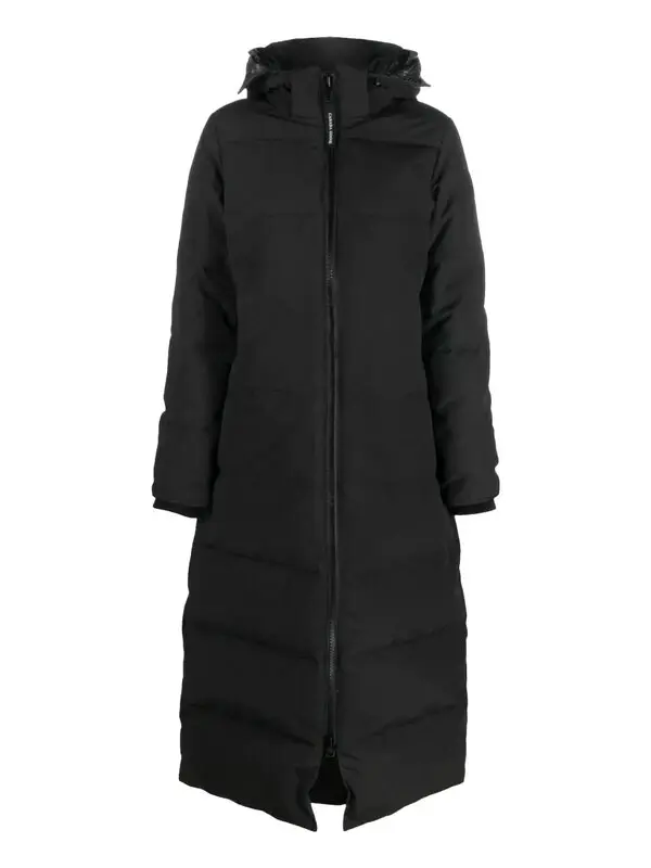 Canada Goose Long-length Padded Jacket - Black