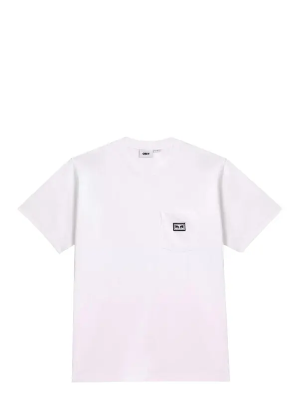 Obey Pocket-detail T-shirt - White