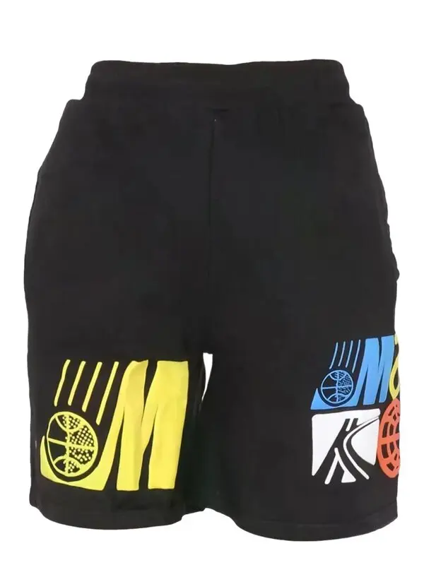 MARKET Graphic-print Shorts - Black