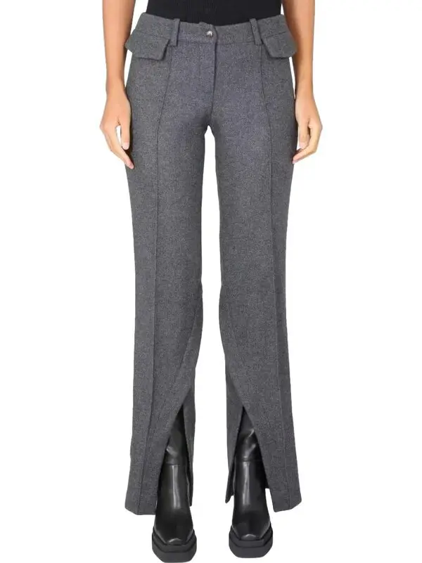 THE MANNEI Split Trousers - Grey