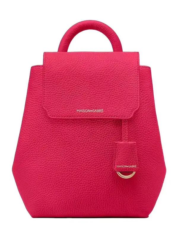 MAISON DE SABRE Mini Leather Backpack - Pink