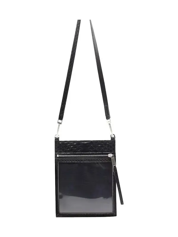 Rick Owens Zip Shoulder Bag - Black