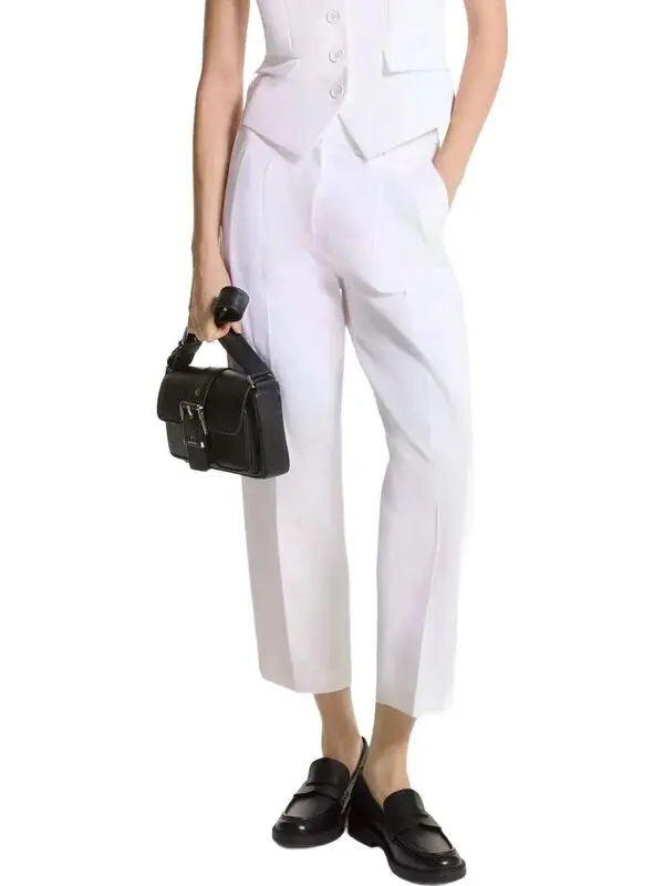 Michael Kors Button Trousers - White