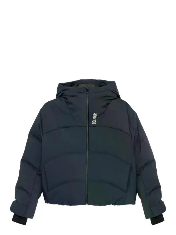 COLMAR Hooded Ski Bomber Jacket - Blue