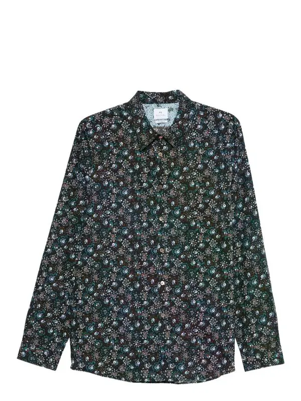 Paul Smith Ferris Floral Shirt - Black