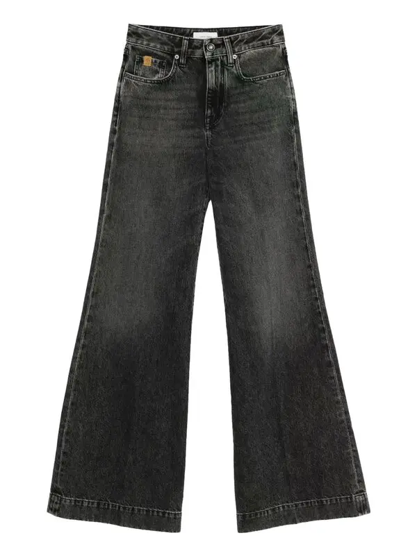 Jacob Cohen Five-pocket Wide Leg Jeans - Grey