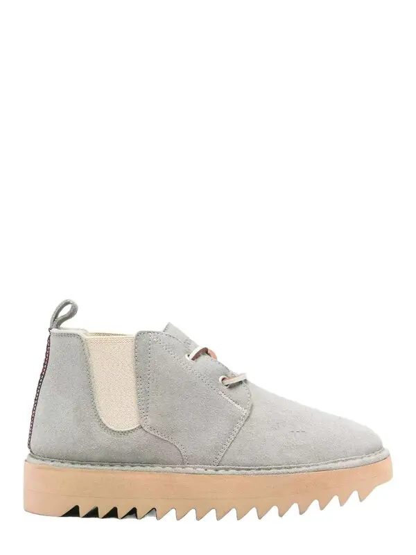 Woolrich Lace-up Platform Boots - Grey