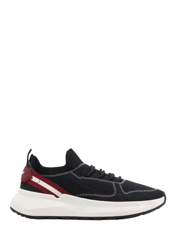 Bally Sylen Ribbon-detail Sneakers - Black