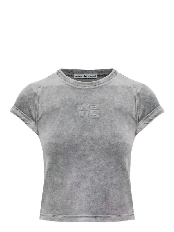 Alexander Wang Logo T-shirt - Grey