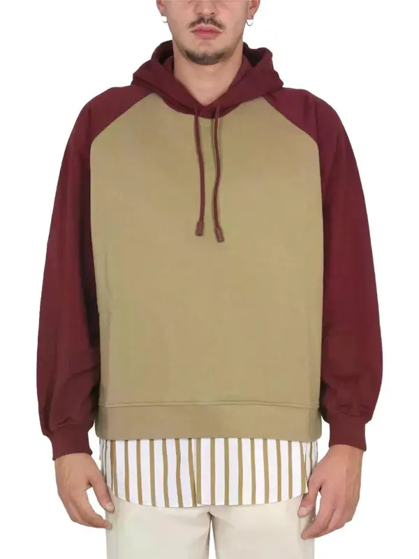 Sunnei Raglan-sleeve Hoodie - Neutrals
