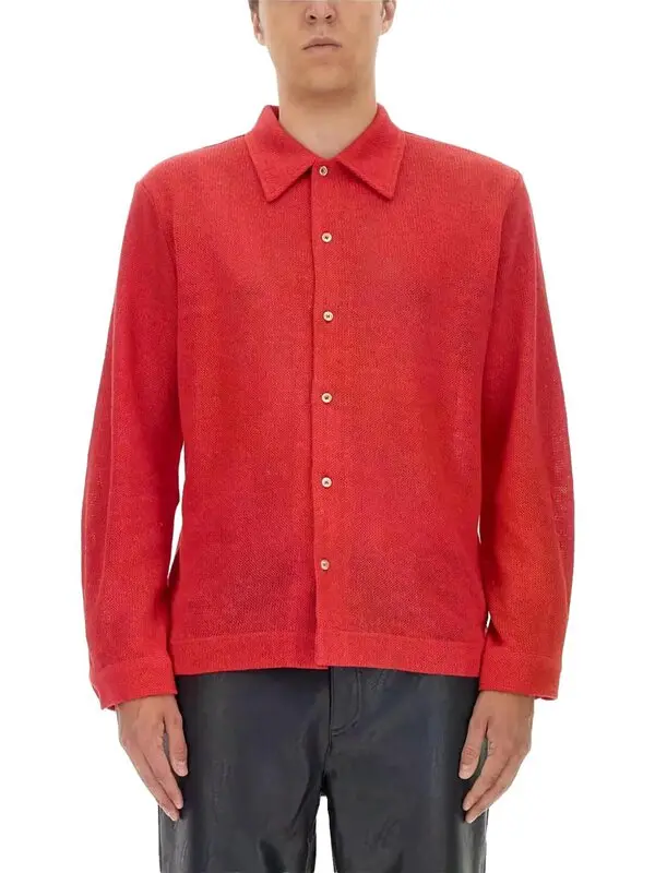 Séfr Garcia Buttoned Shirt - Red